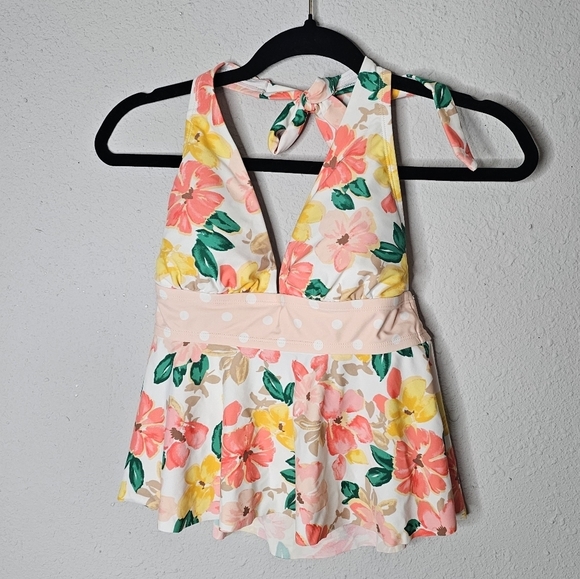 Time and Tru | Swim | Time Tru Halter Swim Tankini Top Pastel Spring ...